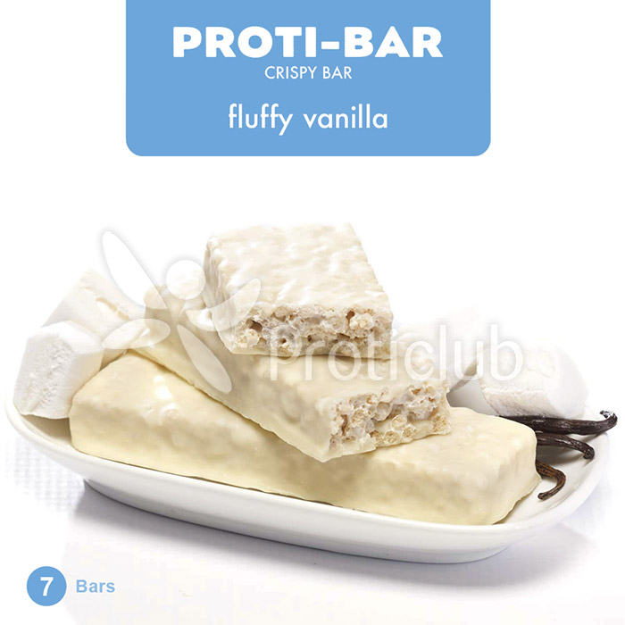 Produit : Bar - Fluffy Vanilla | PROTICLUB