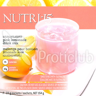 Produit : Jus limonade rose | PROTICLUB